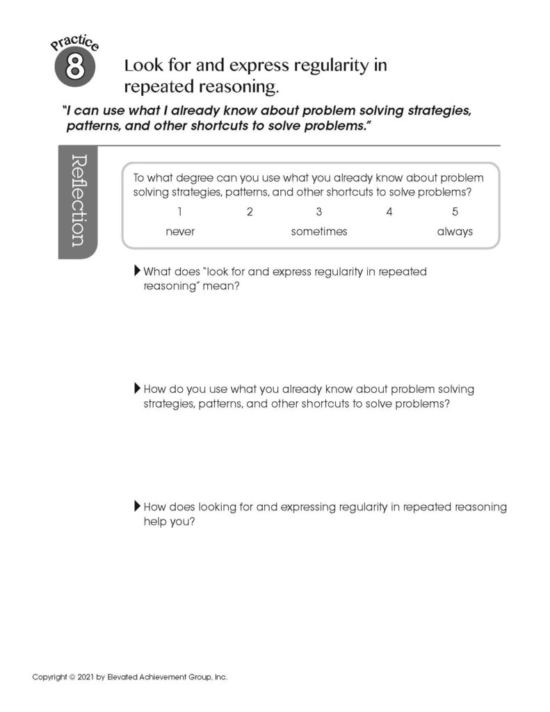 Teach Your Students to Look for and Express Regularity in Repeated ...